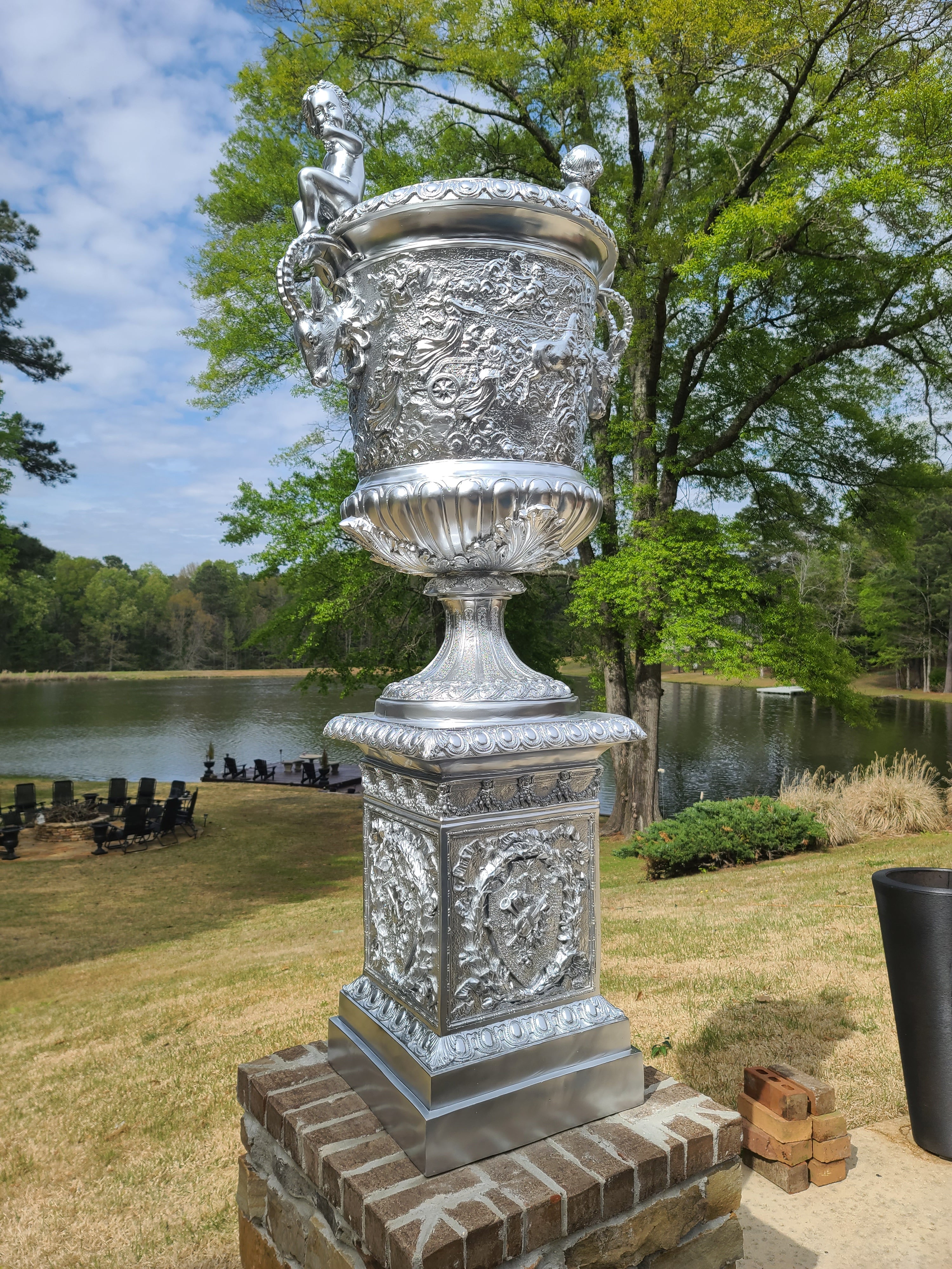 Refinished Trophy Statue – Kristin's Custom Creation